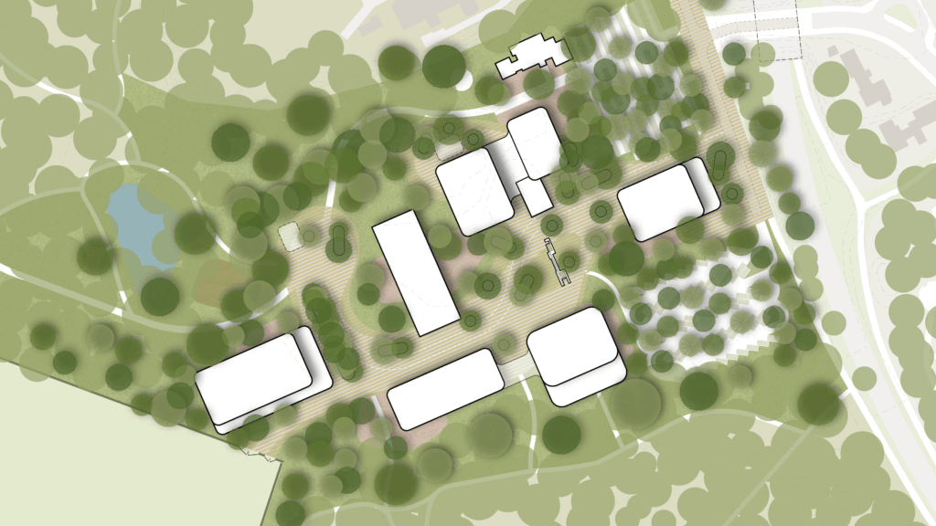 Spatial framework campus ROER College Schöndeln — Mr. Stir